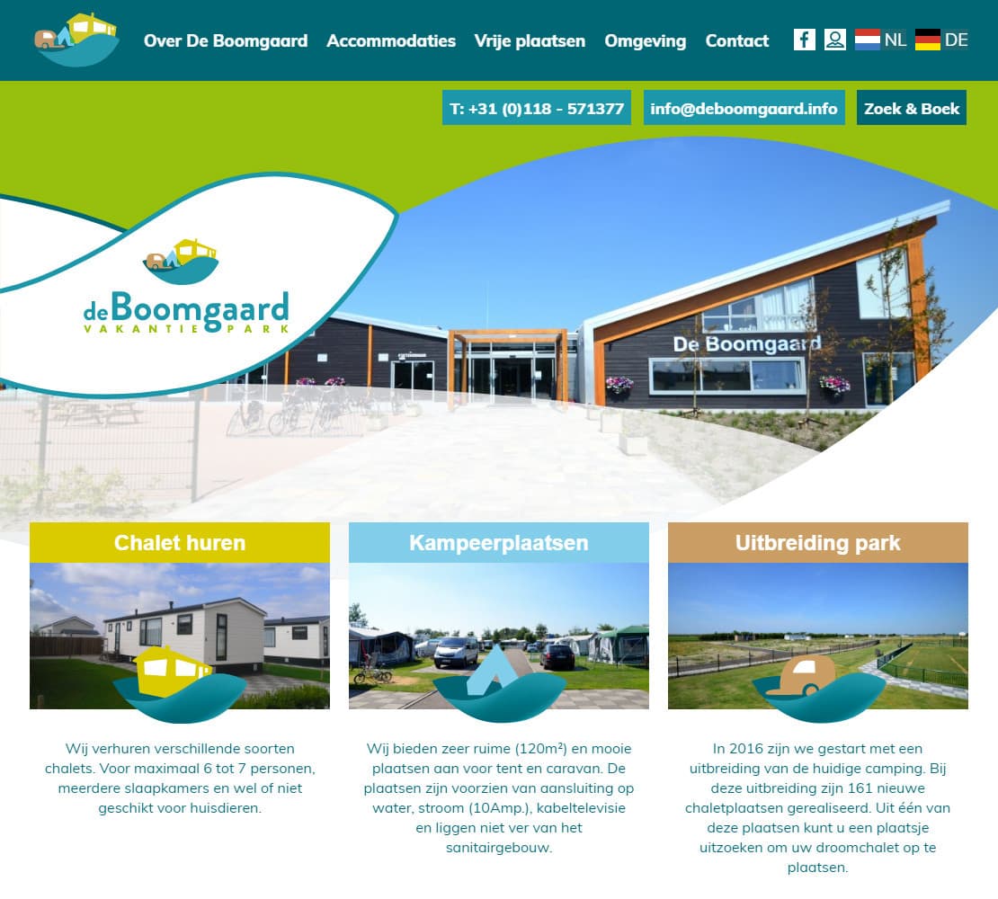 Vakantiepark De Boomgaard « Portfolio van Holiday Media