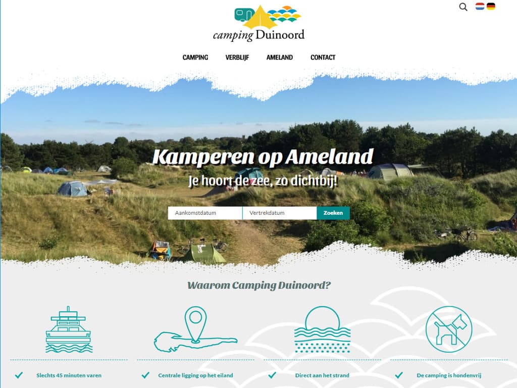 Camping Duinoord Ameland « Portfolio van Holiday Media